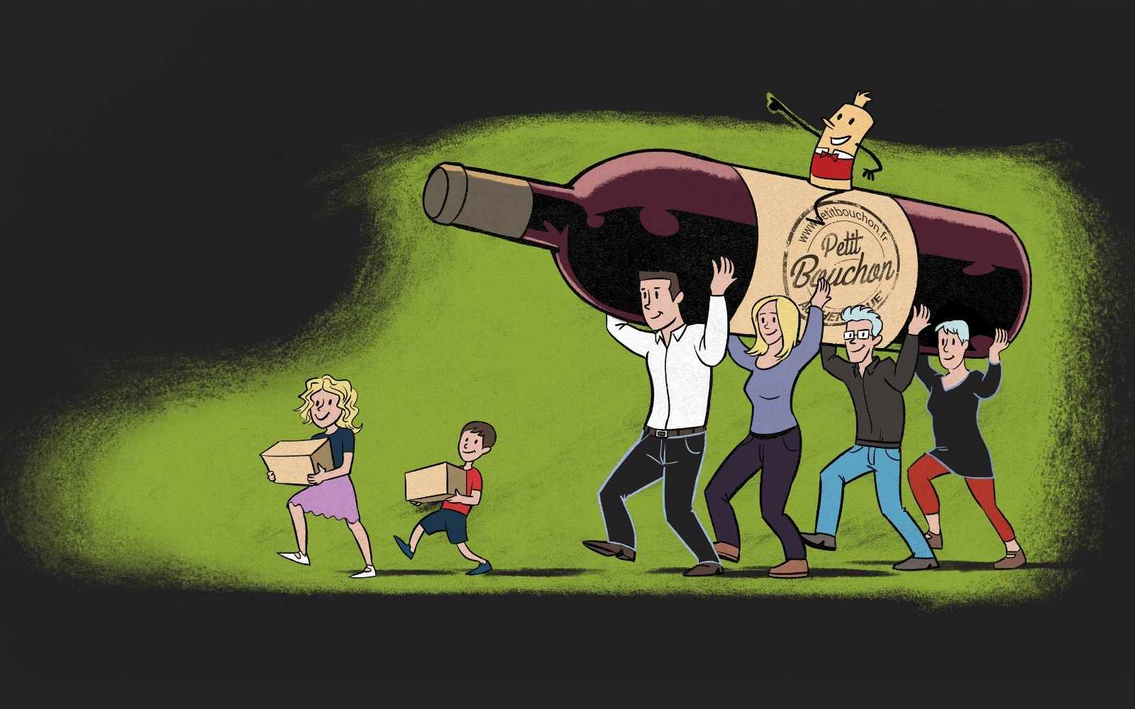 La famille Petit Bouchon Authentique®
